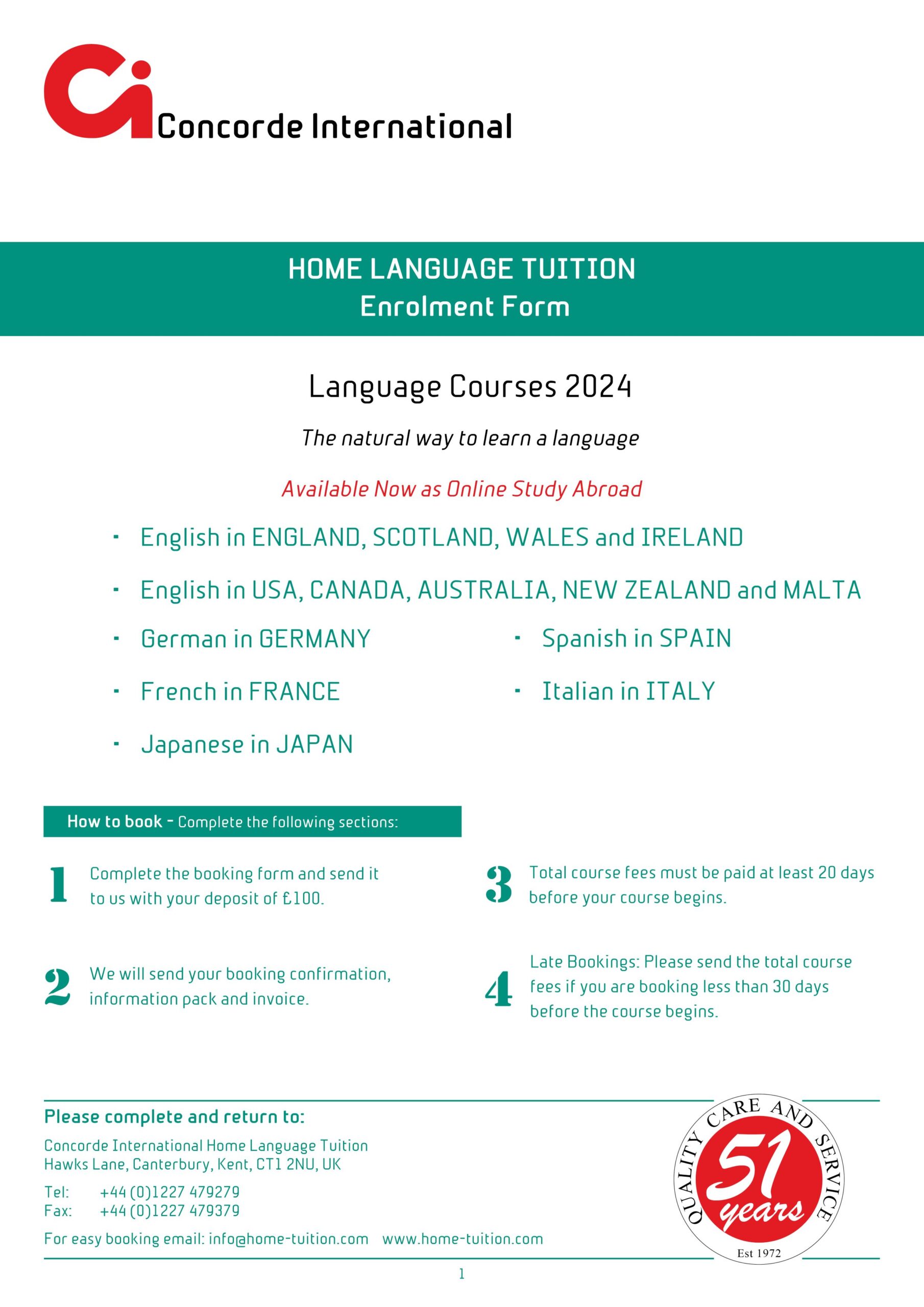 Prices & Download Documents - Home Tuition